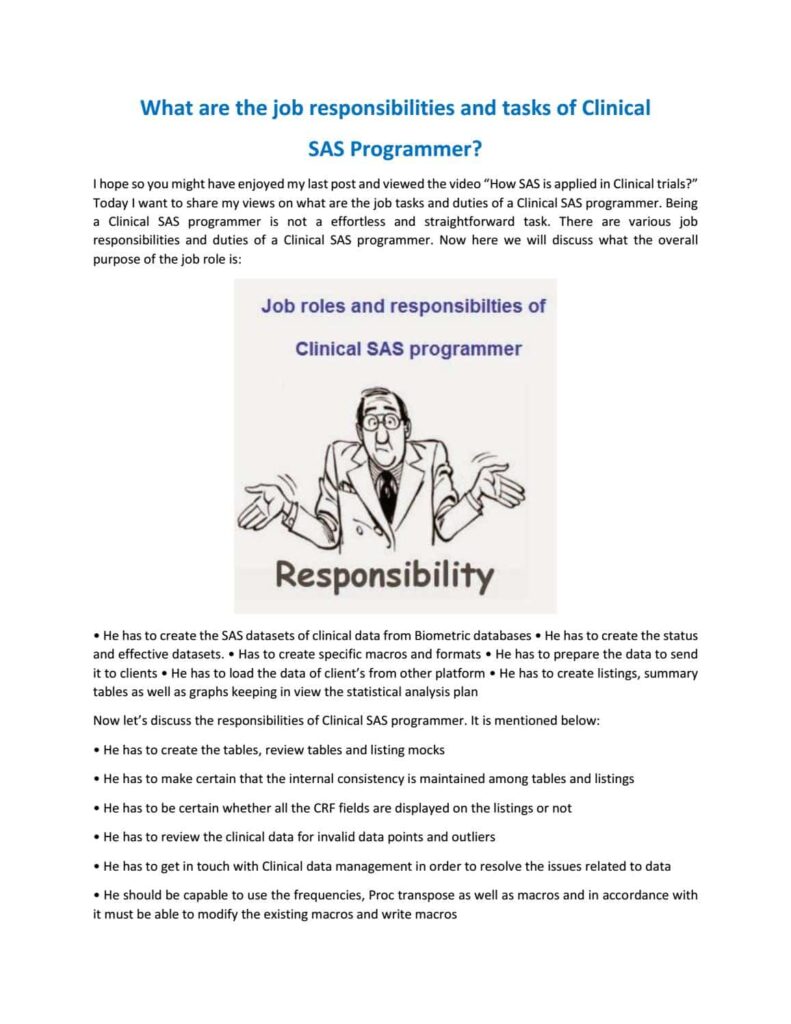 Biometrist Job Responsibilities – Job Responsibilities